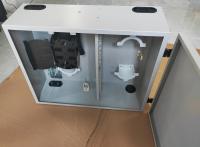 China 72Port Single Door Wall Mount Fiber Enclosure 72fibers (SC/SX) Grey / Customized for sale