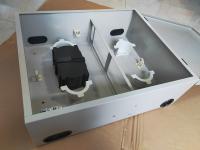 China 72Port 1-Door Wall Mount Fiber Enclosure 144 Fibers (LC/DX) Cold Roll Steel Sheets for sale