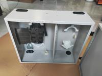 China 72Port 1-Door Wall Mount Fiber Enclosure 144 Fibers (LC/DX) Cold Roll Steel Sheets for sale