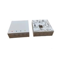 China Wall Mounted Fiber Termination Boxes with 4 Ports LSZH Cable Jacket for sale