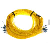 China SM 9/125 G652D (OS2) LSZH 12 Fibers LC/UPC-LC/UPC Fibre Optic Breakout Cables 1M for sale