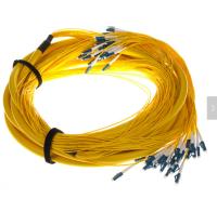 China SM 9/125 G652D (OS2) LSZH 12 Fibers LC/UPC-LC/UPC Fibre Optic Breakout Cables 1M for sale
