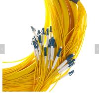 China SM 9/125 G652D (OS2) LSZH 12 Fibers LC/UPC-LC/UPC Fibre Optic Breakout Cables 1M for sale