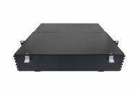 China 2U 288 Cores MTP MPO -LC Patch panel ODF Chassis enclosure Sliding type for 24 Cassettes for sale