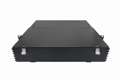 China 2U 288 Cores MTP MPO -LC Patch panel ODF Chassis enclosure Sliding type for 24 Cassettes for sale