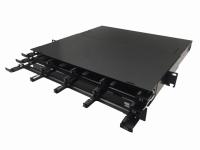 China 2U 288 Cores MTP MPO -LC Patch panel ODF Chassis enclosure Sliding type for 24 Cassettes for sale