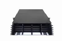 China 2U 288 Cores MTP MPO -LC Patch panel ODF Chassis enclosure Sliding type for 24 Cassettes for sale