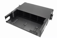 China 4U 576 Cores MTP MPO -LC Patch panel ODF Chassis enclosure Sliding type for 48 Cassettes for sale