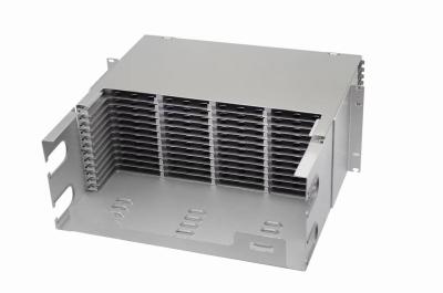 China 4U 576 Cores MTP MPO -LC Patch panel ODF Chassis enclosure Sliding type for 48 Cassettes for sale