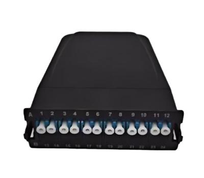 China 12 Cores MPO-LC MTP-LC SM OM3 OM4 Om5 breakout Cassettes Modules Plastic for sale