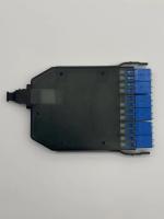 China 12 Cores MPO-LC MTP-LC SM OM3 OM4 Om5 breakout Cassettes Modules Plastic for sale