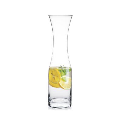 China Handmade Water Jug Clear Transparent Carafe Set for sale
