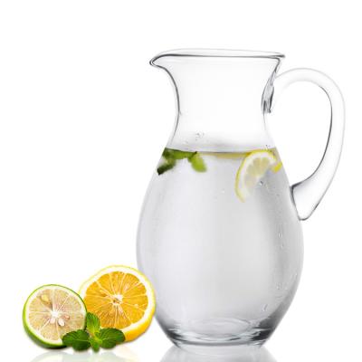 China 1.8L Wholesale Classic Transparent Glass Pitcher/Glass Water Jugs for sale