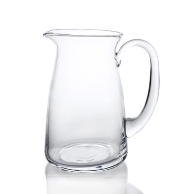China 2.4L Wholesale Classic Transparent Glass Pitcher/Glass Water Jugs for sale