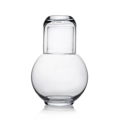 China China Manufacture Transparent Lead Free Crystal High Quality Handblown Carafe Set for sale