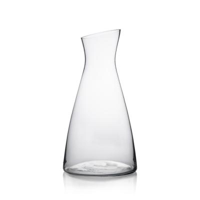 China China Made Crystal 1L water drinking bottle glass water carafe for tableware for sale