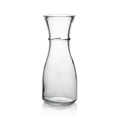 China Customized High Capacity Crystal Glass Handmade Glass Water Carafe Set for sale