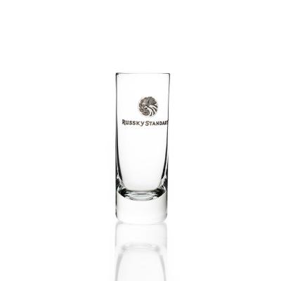 China Lead Free Crystal Shot Glass Promotional Shot Glass for sale