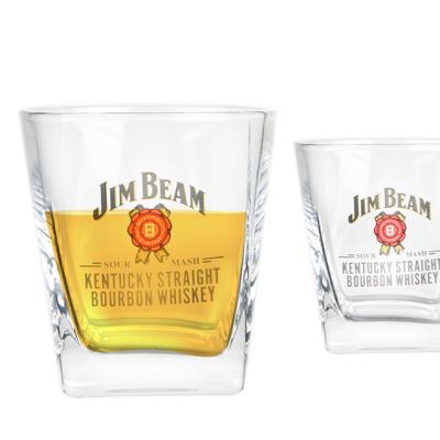China Hot Selling Customized Lead Free Crystal Whiskey Glass Whisky Tumbler Glass Promotional Glass for sale