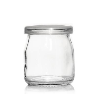 China Top Selling High Quality Jar Food Storage Canister Transparent Borosilicate Glass With Lid for sale