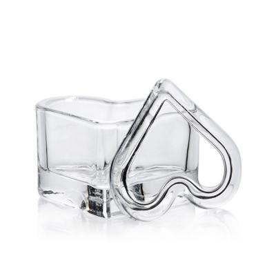 China High quality crystal glass jewelry box for wedding gifts for sale