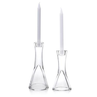 China Cheap Price Multi functionTransparent Classic Crystal Glass Candelabra Candlestick Holder for sale