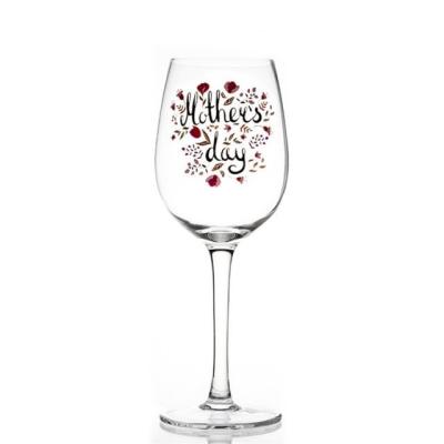 China Top Selling Mother's Day Best gifts Transparent Crystal Red Wine Glass Cup for sale