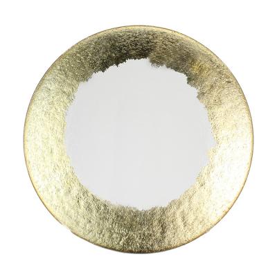 China Tangson good rim Glass Plates And Bowls Artistical For Wedding for sale