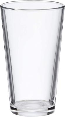 China 480ml ODM Beer Glass Mug , Pub Pint Glasses Machined Blown For Bar for sale
