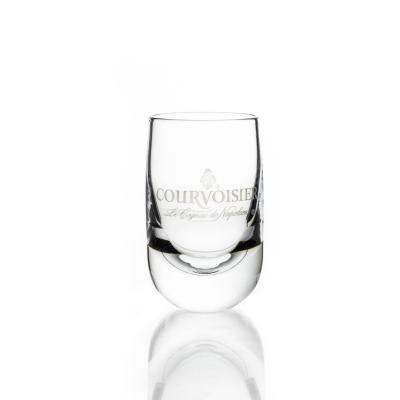 China 2 Ounce 50ml Espresso Glass Shot Transparent Clear With Heavy Base for sale