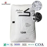 China FDA Effective S-Plastic Lexan Resin Polycarbonate Pellets 124R UL Rated HB 17.5 MFR for sale