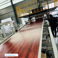 China 1220*2240mmmm Size PVC Artificial Marble Sheet Making Machine for Perfectly Smooth Sheets for sale