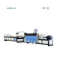 China CE ISO Certified SJZ-80/156 Conical Twin Screw Extruder for PVC Wall Panel Production for sale