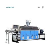China CE ISO Certified SJZ-80/156 Conical Twin Screw Extruder for PVC Wall Panel Production for sale