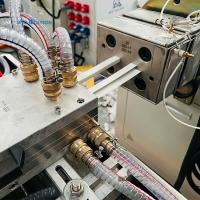 China HSJZ-65/132 PVC Flute Wall Panel Making Machine(7/9 Grooves) for sale