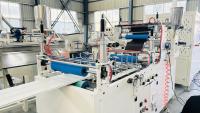 China Width 300mm Inline / Offline PVC Wall Panel  Film Laminating Machine(Cold Glue Version) for sale