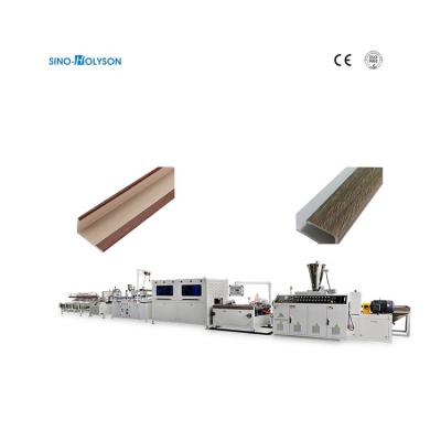 China 30kw Automatic PVC Angle Line Making Machine 60-80kg/H for sale