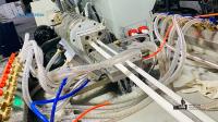 China 30kw Automatic PVC Angle Line Making Machine 60-80kg/H for sale
