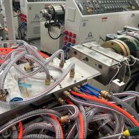 China 37kW PVC Profile Production Line Pvc Profile Extrusion Machine Width 250-300mm for sale