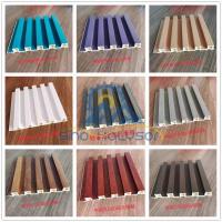 China 160*24mm WPC Louvers Wall Panel Making Machine 200-300kg/Hour for sale