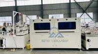 China Siemens PLC Control PVC Panel Machine Width Of Ceiling Panel 250mm To 300mm for sale