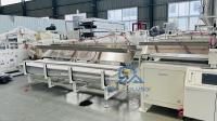 China 200-300mm Double Screw PVC Panel Manufacturing Machine 23x2x2m for sale
