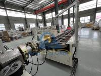China Siemens PLC Control WPC Solid Door Frame Making Machine 150-240kg/H for sale