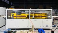 China PVC UPVC WPC Window Profile Extrusion Machine Plastic Door Frame Profile Making Machine for sale