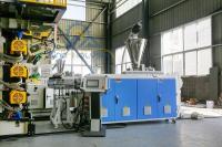 China PVC Marble Sheet Unmanned PLC Control Plastic Production Line Extruder Making Machine for sale