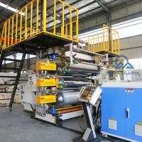 China 2mm-5mm PVC Imitation Marble Sheet Machine Production Line 380V for sale