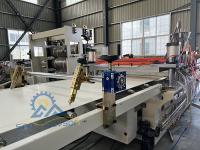 China 38CrMoAlA Screw Material PVC Foamed Advertising Board Machine For 1220mm Width Board for sale