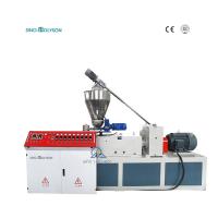 China 39.6 Rpm Plastic Conical Twin Screw Extruder Machine 2000KG for sale