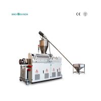 China Counter Rotating Conical Twin Screw Extruder Plastic PVC 40 Rpm for sale