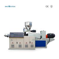China HSJZ-65/132 Multifunctional 37kW Conical Twin Screw Extruder PVC for sale